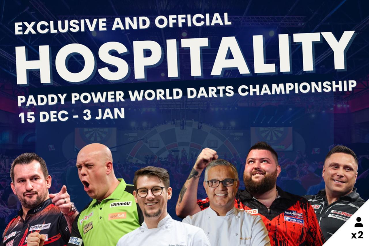 Platinum Hospitality for 2 at World Darts Championship 2023/24 w ...